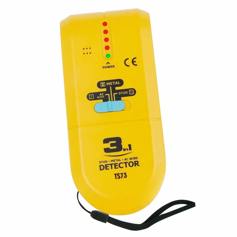 Handheld 3 in 1 Detector Find Metal Wood Studs AC Voltage Live Wire ...
