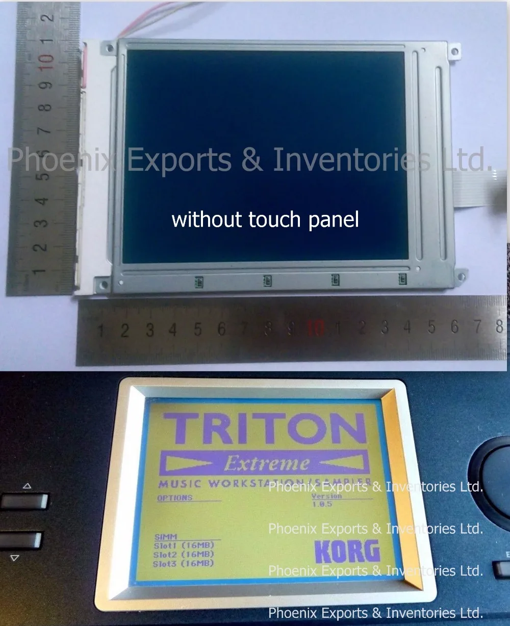 Korg Triton EX Extreme EX61 EX76 EX88 D16XD D32XD 용 LCD 화면, 디지타이저 디스플레이 ...