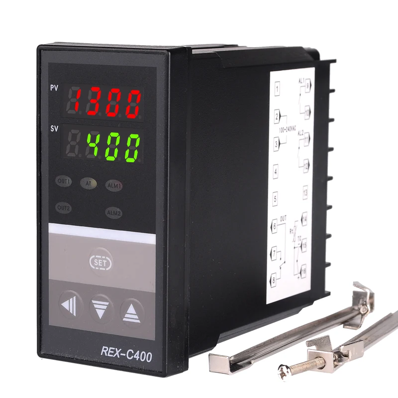 PID цифровой регулятор температуры RKC REX-C400 Универсальный входной ...