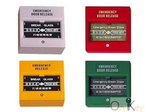 free shipping ! Broken switch/glass break emergency glass buttons ...