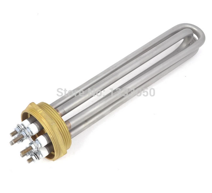 3u Shaped 10mm Bar Dia Electric Heating Water Heater Element 380v 6000w ...