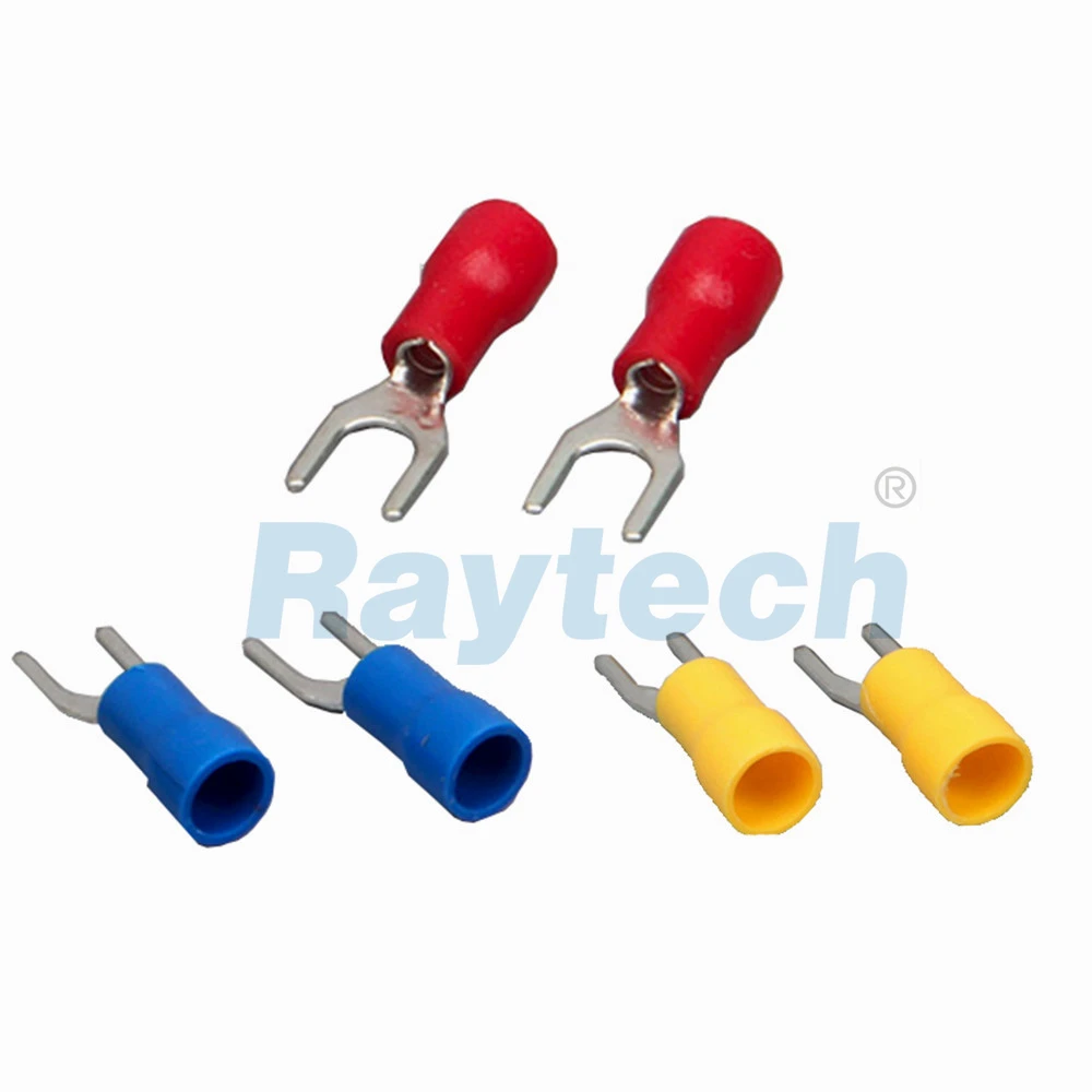 Raytech Wiring Connecting Pre-Insulated Fork Terminals Wire Butt ...