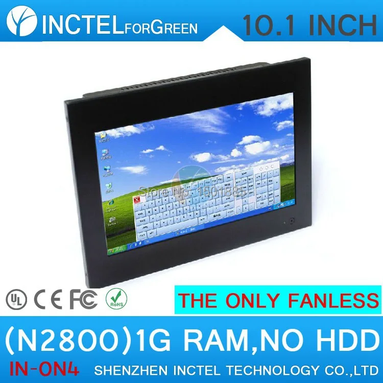 Intel atom n2800 1.86 ghz procesador sin ventilador industrial todo en ...