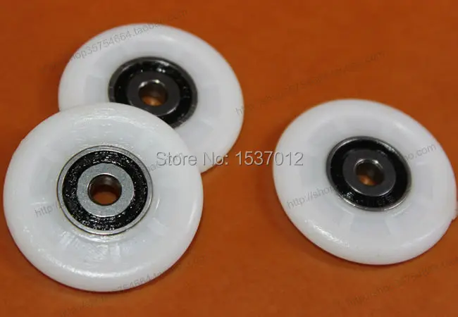 Nylon Plastic Guide Wheel Bearing Embedded 625rs Size 5*35*5mm - Door ...