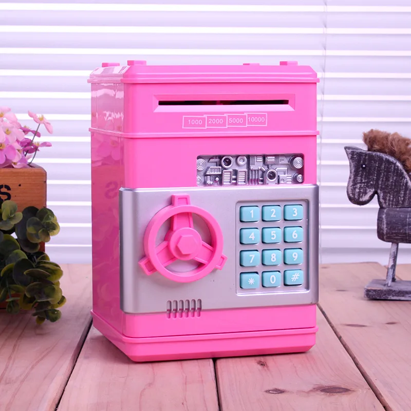 4 color Fashion Creative Piggy Bank Mini Atm Money Box Electronic ...