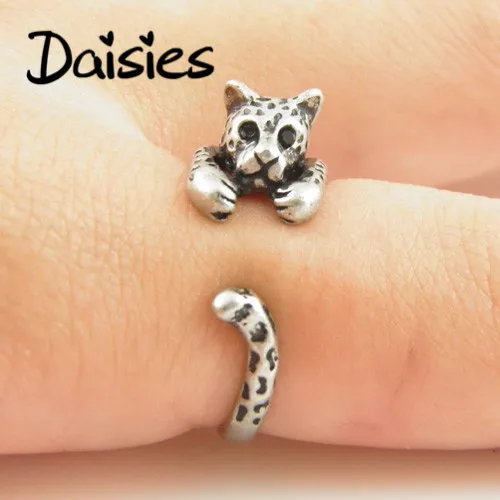 Daisies One Piece New Fashion Cute Leopard Animal Rings For Women ...