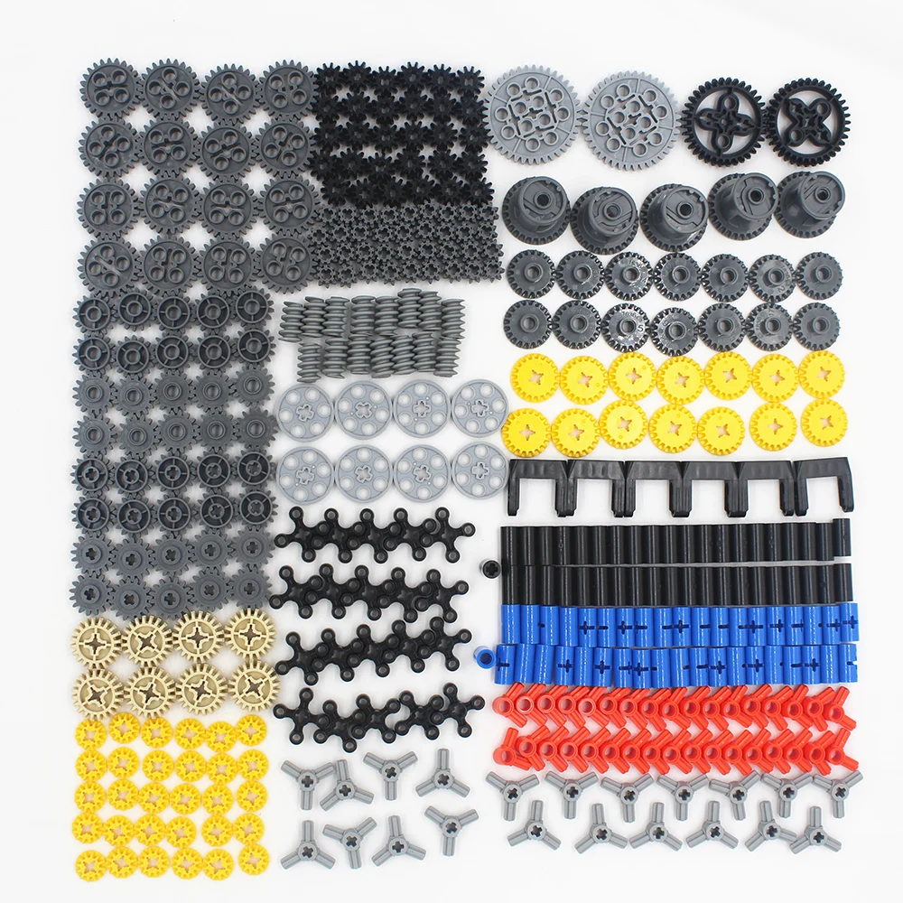 MOC-Building-Blocks-Self-Locking-Bricks-Technical-parts-450pcs ...