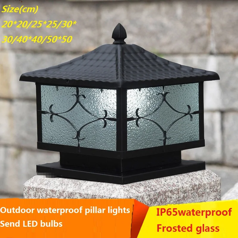 Pillar Lights Wall Lamp Wall Lighting Outdoor Waterproof Led Villa Door ...