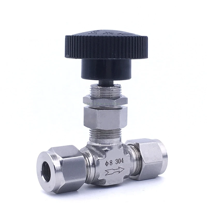 Stainless Steel Needle Valve Compression Fitting Stainless Steel – 3000 ...