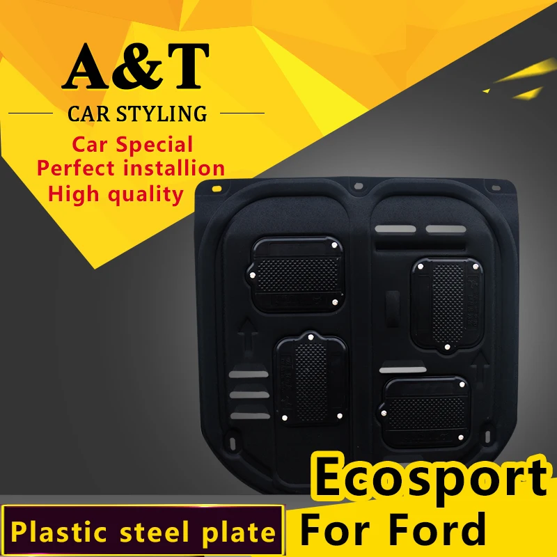 Styling de carro Para Ford Ecosport Plástico guarda motor 2013 2015 ...
