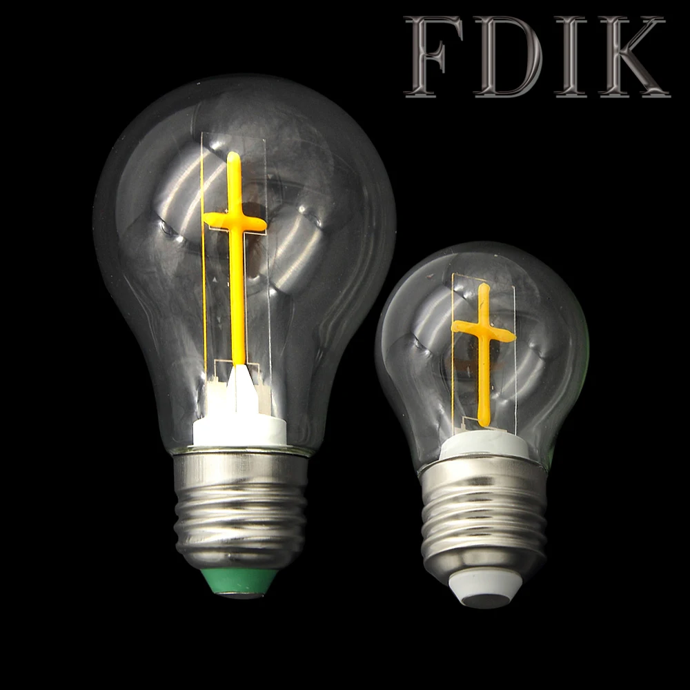 Christmas Lamp Led Bulb Cross Bulbs 220v A60 3w 4w M Type Warm Whiter ...
