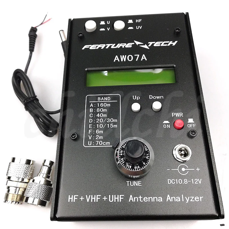 AW07A antenna analyzer 160M+HF+VHF+UHF|hf vhf uhf|antenna hfhf vhf ...