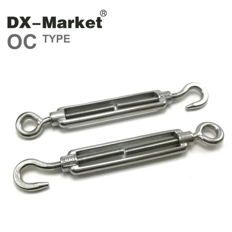 m16 turnbuckle ,304 sus304 OC turnbuckle , high quality antirust ...