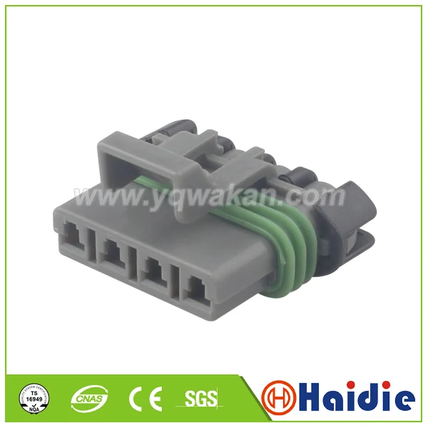 2 conjuntos 4pin ventilador plug cabo impermeável fio arnês conector ...