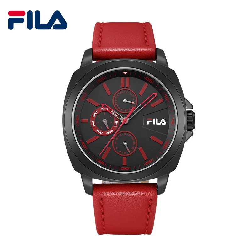 Fila 2017 New High Quality Fashion Multifunctional Leather Strap Quartz ...