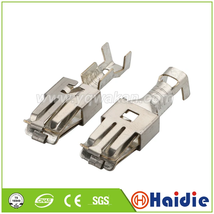 50pcs Auto Car Splices Wire Terminal Crimp Loose Pins Termina Dj6218a-e9.5*1.2c - Terminals ...