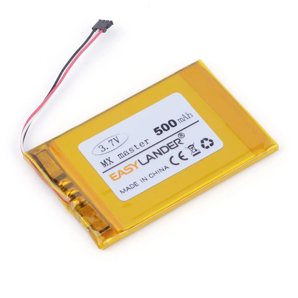 Easylander Replacement 3.7v 500mah Li Polymer Battery For Logitech Mx ...