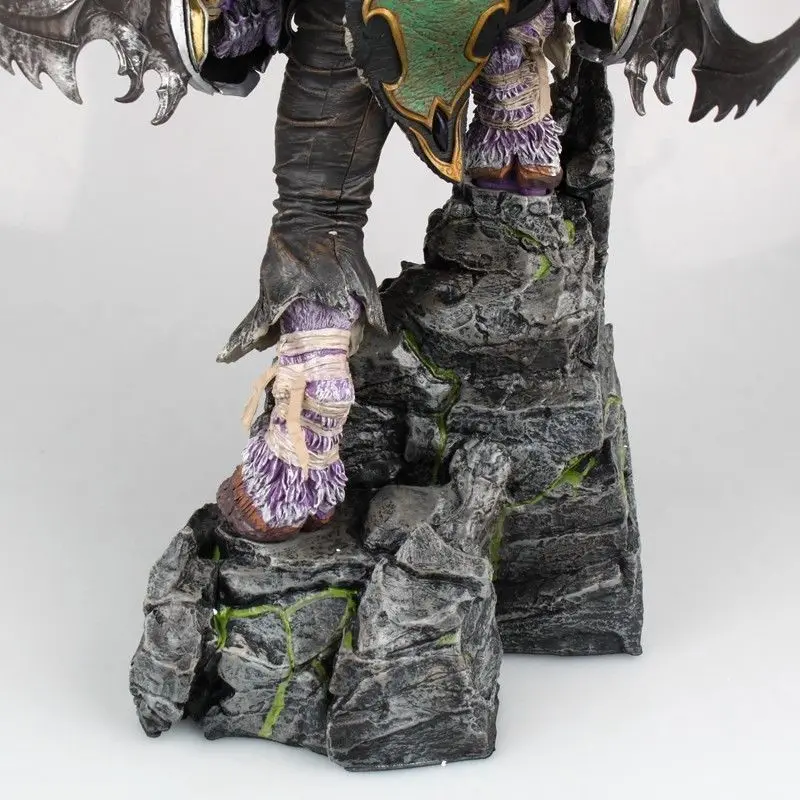 Nuovo WOW World Illidan Stormrage высокого класса Resina GK Statua In Azione Аниме Фигурка Da ...