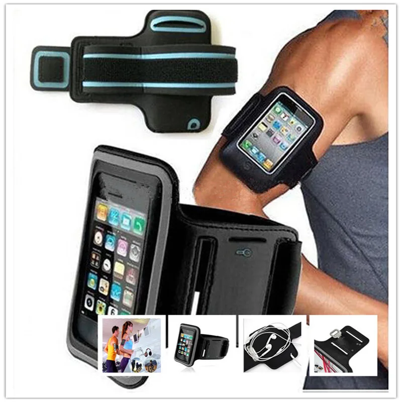 Impermeable Correr jogging Ciclismo escalada brazo de teléfono celular funda de brazo deportivo ...