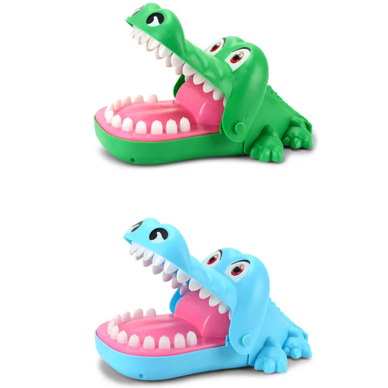 Mouth Dentist Bite Finger Toy Large Crocodile Pulling Teeth Bar Games ...