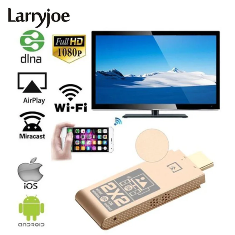 Wireless HDMI compatible Adapter Dual System Dual Mode Phone to HDTV ...