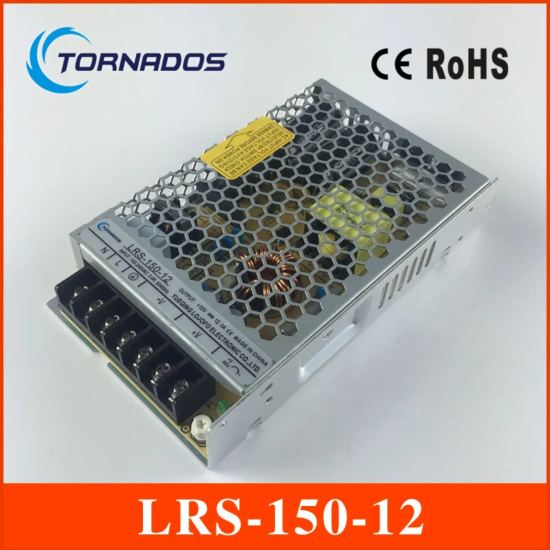 Lrs-150-12 Ac-dc Single Output 150w 12v Slim Type Led Driver Power ...