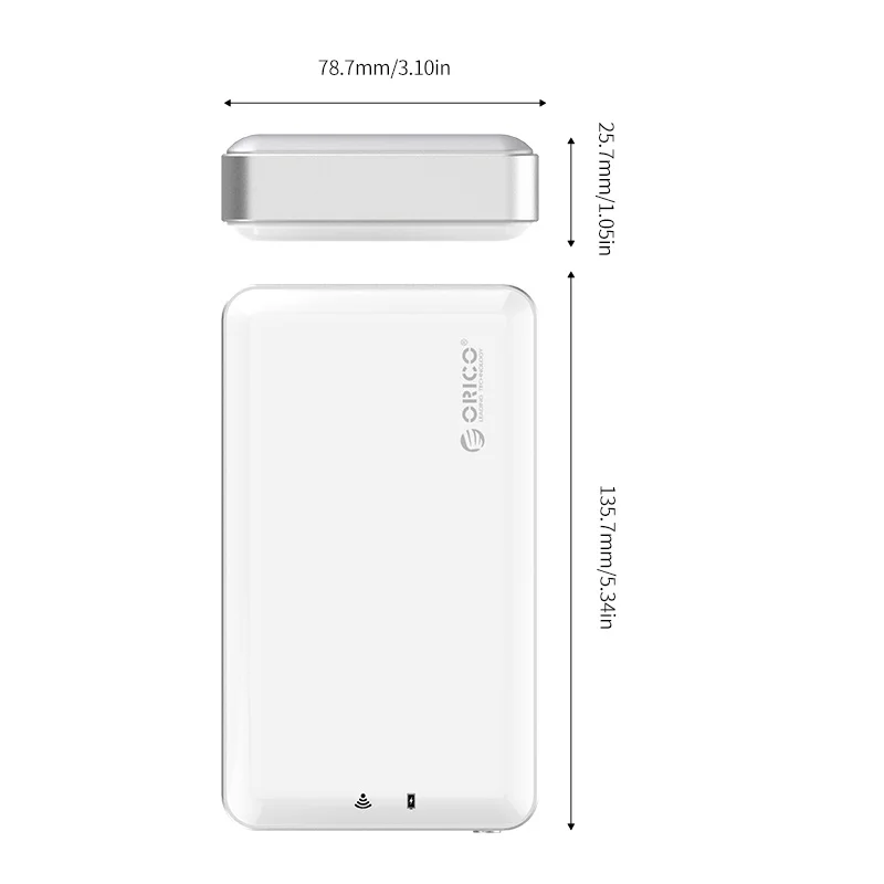 ORICO 2,5 дюймов Wi-Fi, корпус для жесткого диска частные HDD Облачное ...