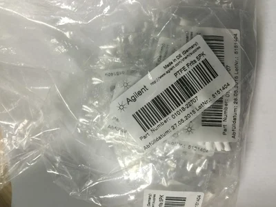 Agilentフィルタリングホワイトヘッド01018-22707 ptfe 5パック