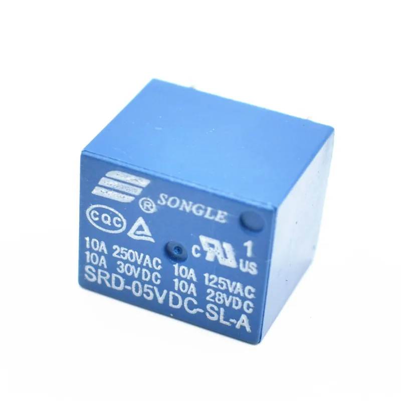 Relays SRD 05VDC SL A 5V 10A 250VAC 4PIN T73 Wholesale Price|10a 250vac ...