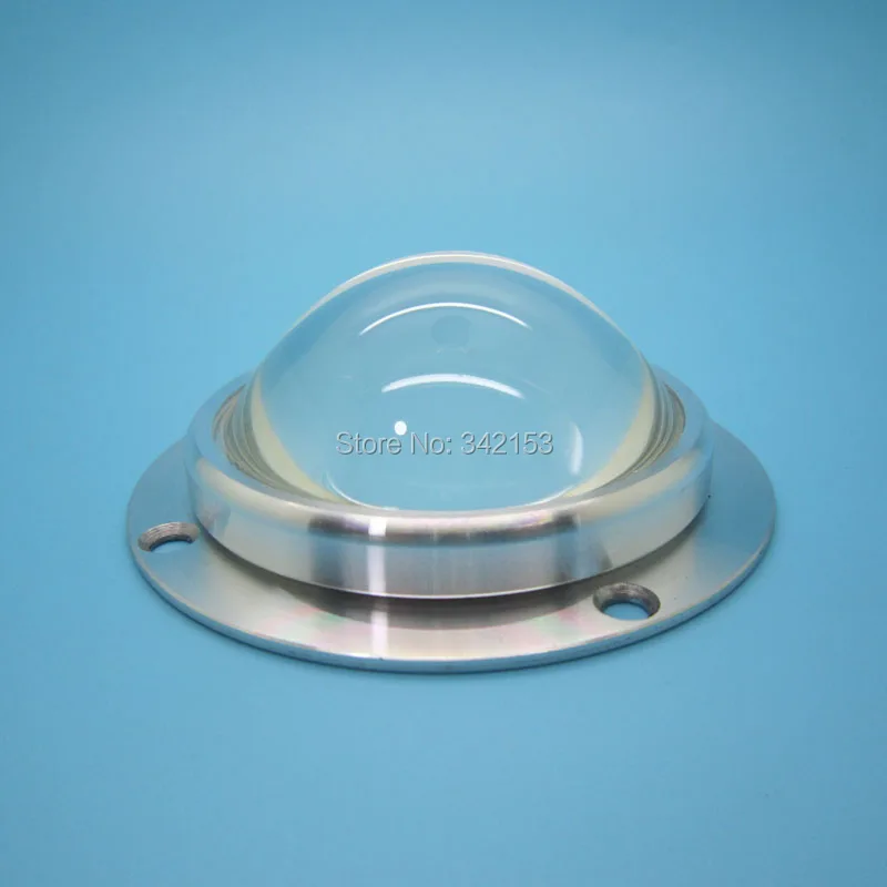 67mm-Glass-Led-Lens-Aluminum-Fix-Frame-Ring-Reflector-For-20W-100W-High ...