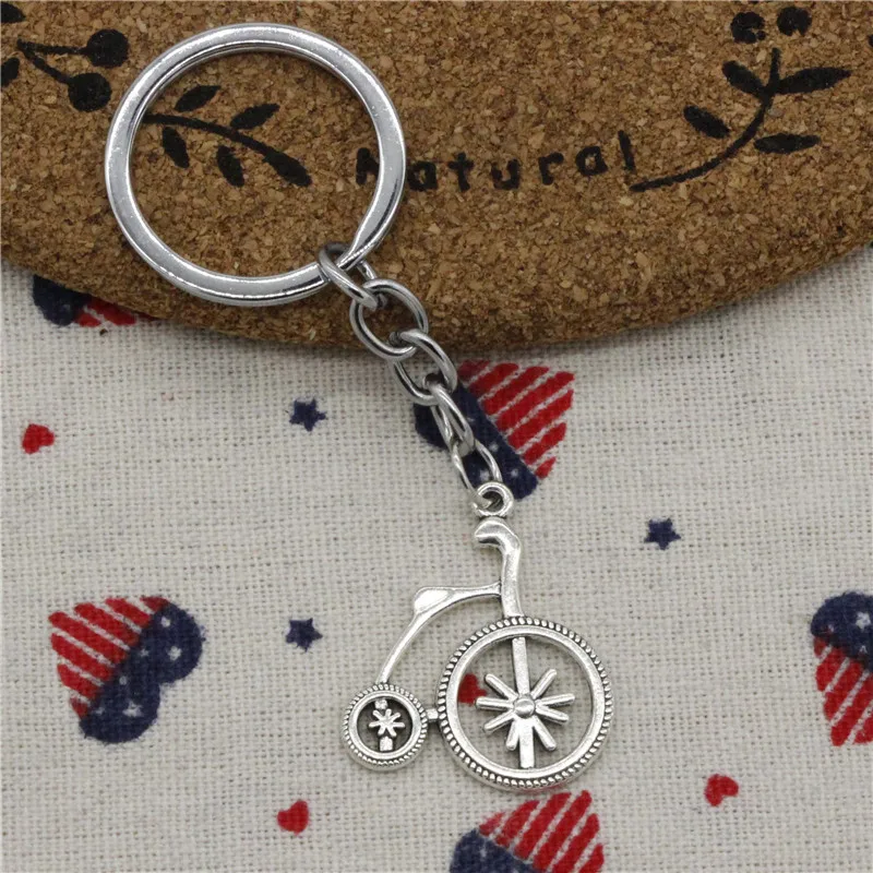New Fashion mediaeval bike bicycle 27*31mm Pendant KeyChain,DIY Jewelry ...