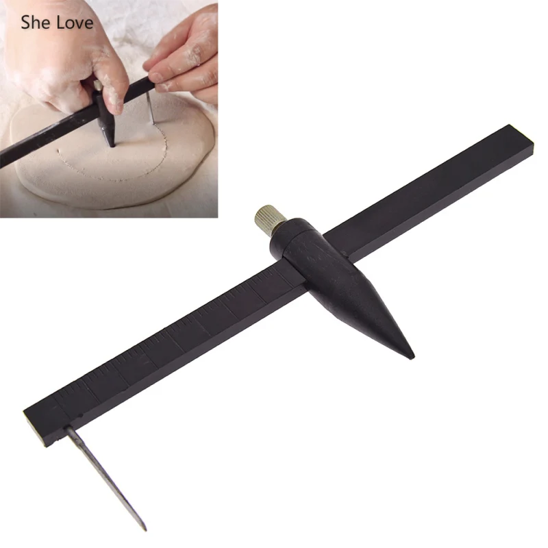 Chzimade Compass Circle Cutter Cutting Tools Caliper For Pottery Clay ...