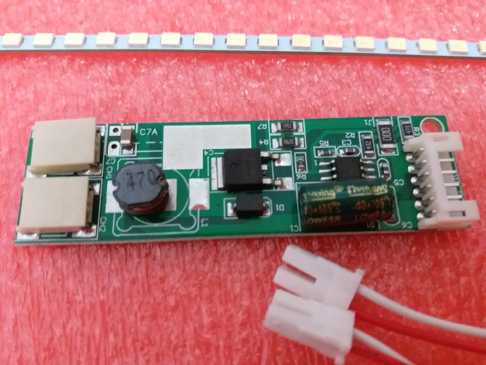 LED 백라이트 램프 업데이트 LCD 모니터 19 인치 3528 385mm 66leds LED 스트립 LCD 2 개/몫|lamp ...