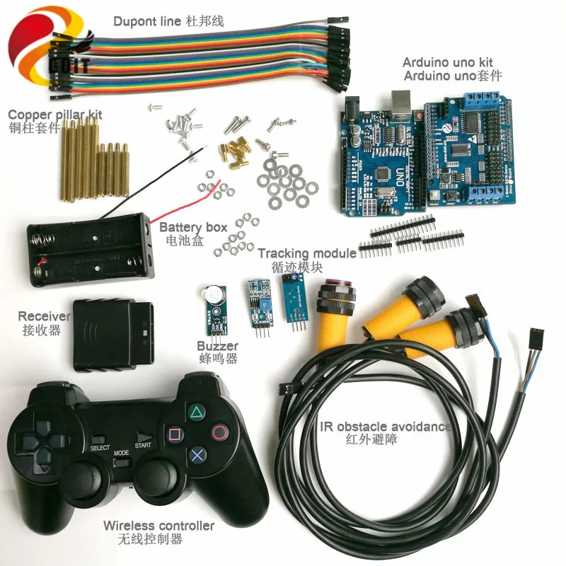 Kit de pista de Control de mango inalámbrico para arduino Board + Placa ...