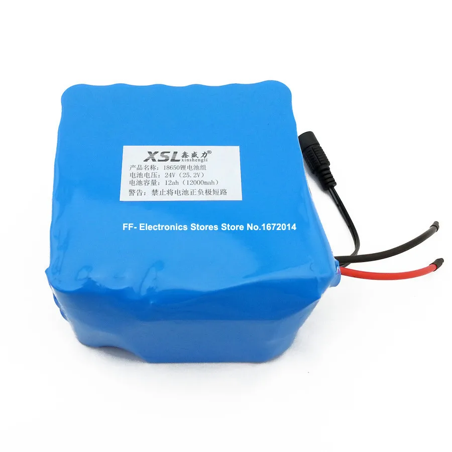 12000 MAH lithium ion rechargeable 24 V battery fit 24 V xenon ...