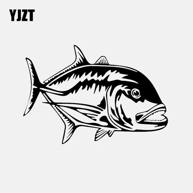 Ulua Fish Sticker