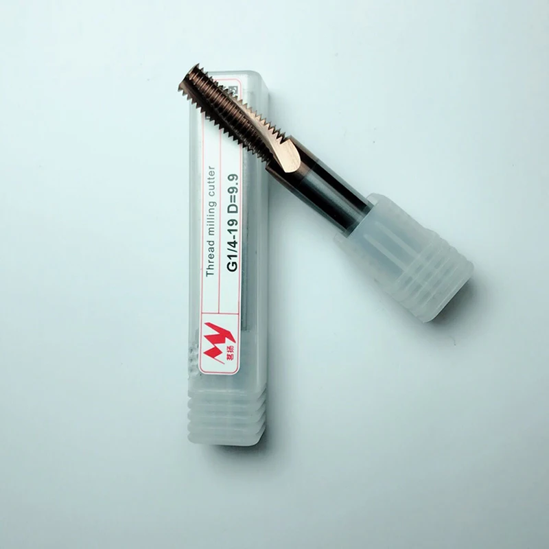 1PC New CNC Mill Cutter Solid carbide Pipe thread milling cutter BSP G1 ...