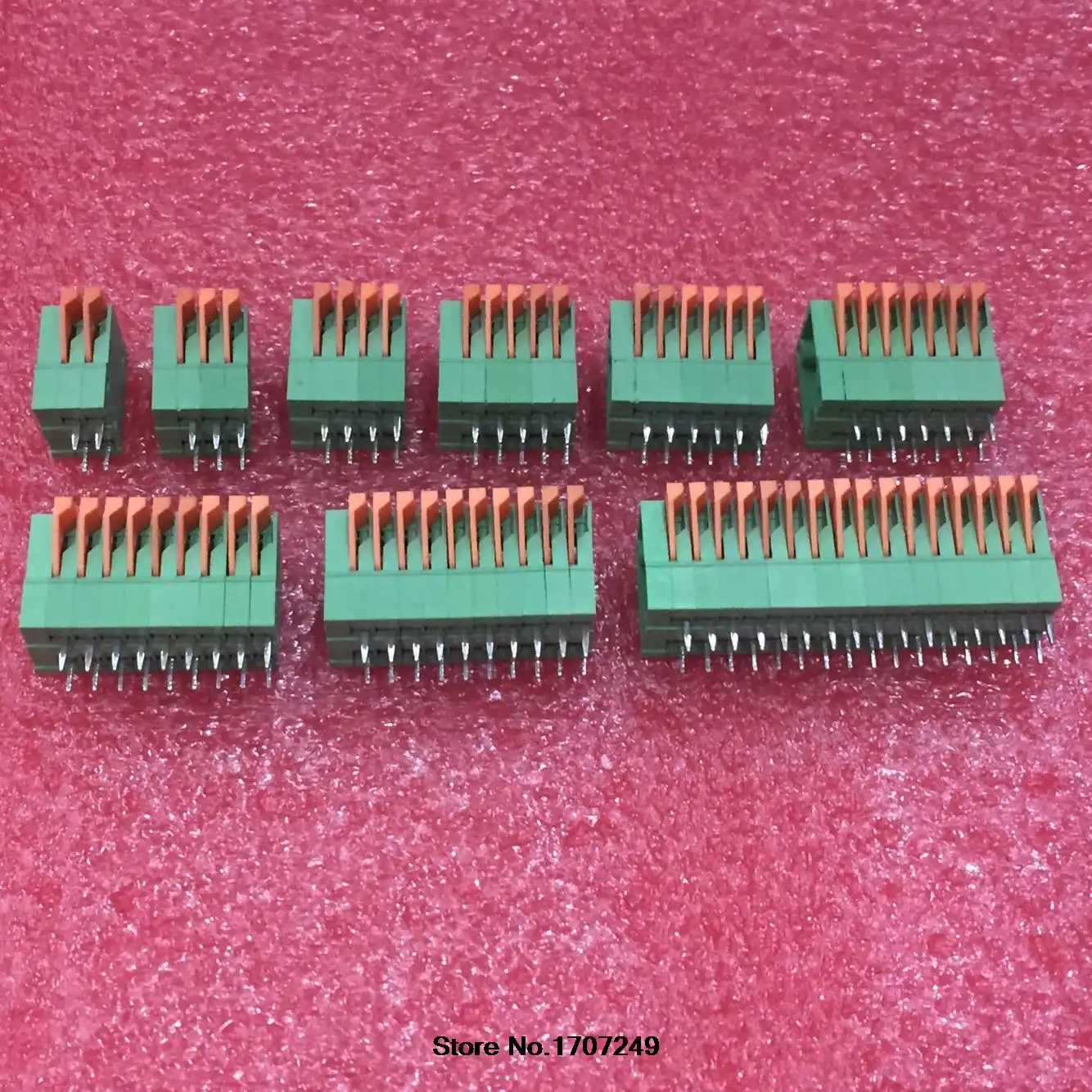 500pcs/lot KEFENG KF350 3.5 4P KF350 4P KF350 4Pin 3.5mm Straight Pin ...