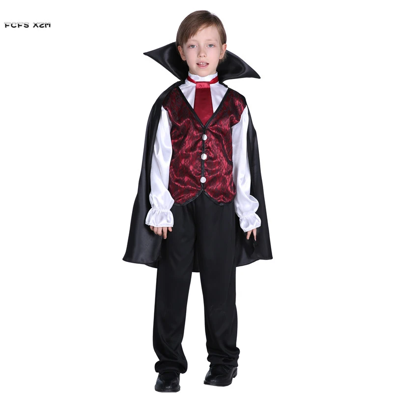 Costume Dracula Per Bambino Travestimento Vampiro Ubicaciondepersonas