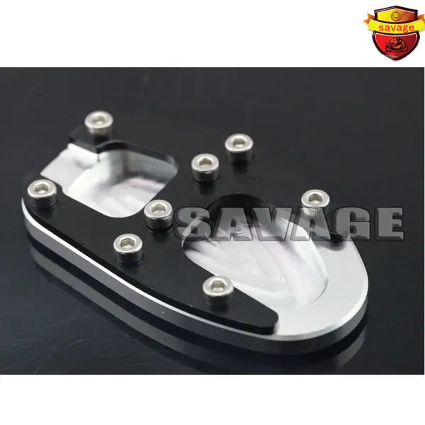 Motorcycle Accessories CNC Side Kickstand Stand Extension Plate For ...