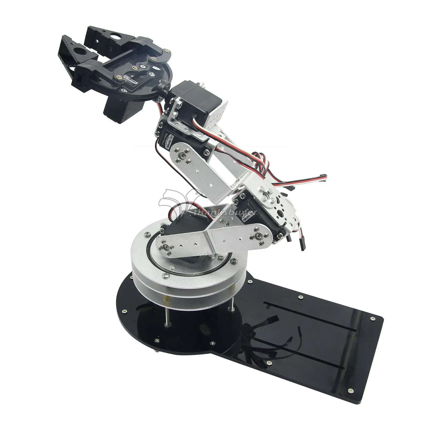 Assembled 6DOF Robot Mechanical Arm Rotating Base with 6PCS LD 1501MG ...
