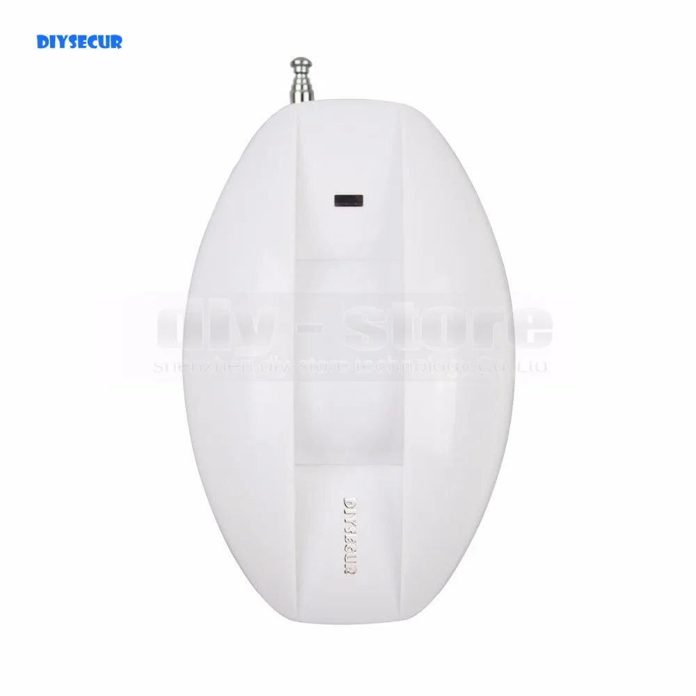DIYSECUR Wireless Passive infrared Detector Curtain Sensor PIR Detector ...
