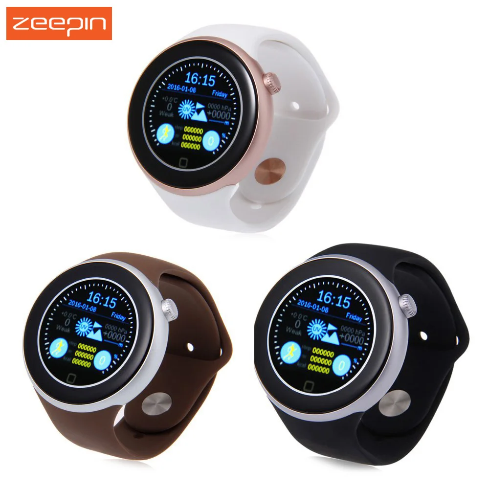 Original Zeepin C1 Dual Bluetooth Active Heart Rate Track Smart Watch ...