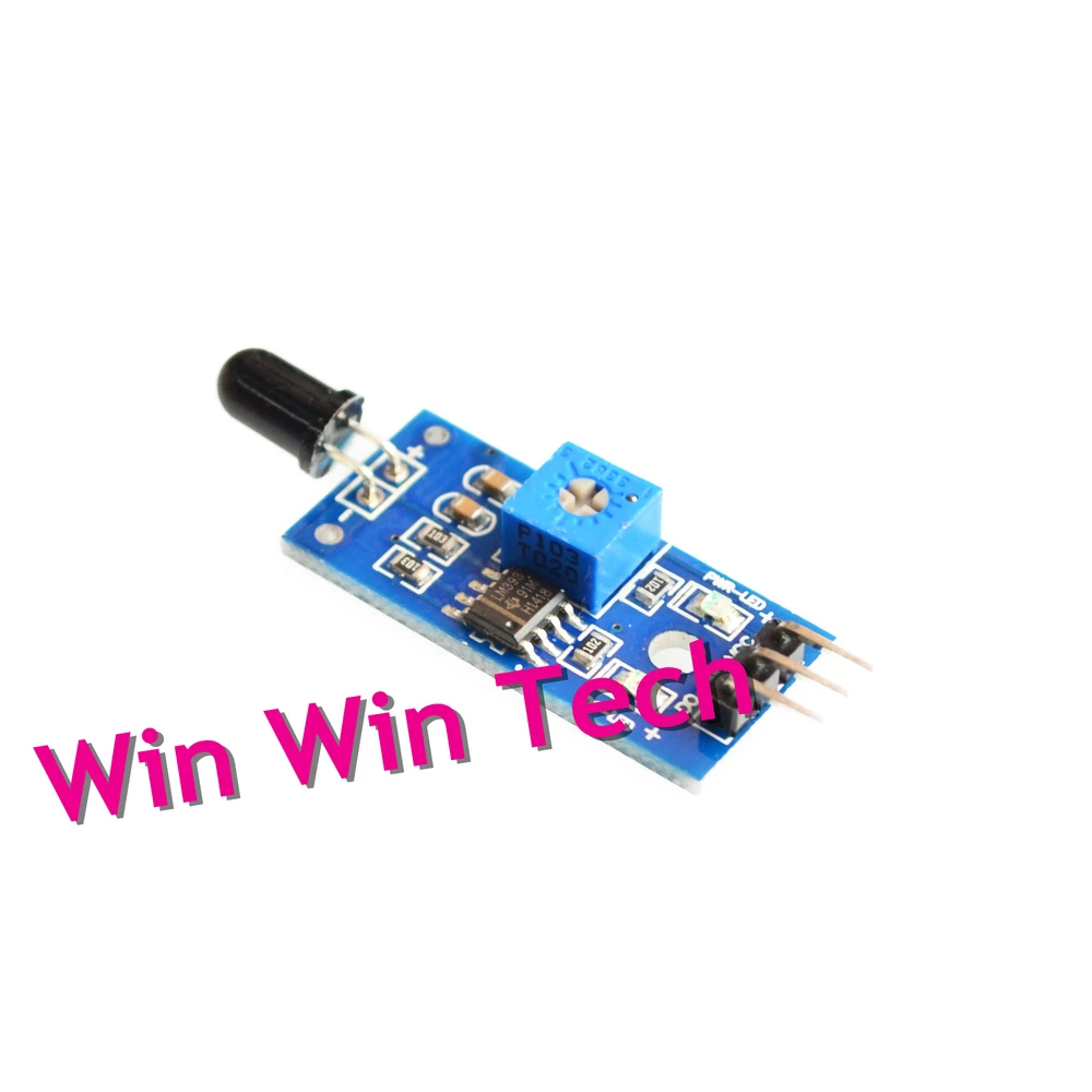 5 Pcs/Lot IR Flame Sensor Module Detector Smartsense For Temperature ...
