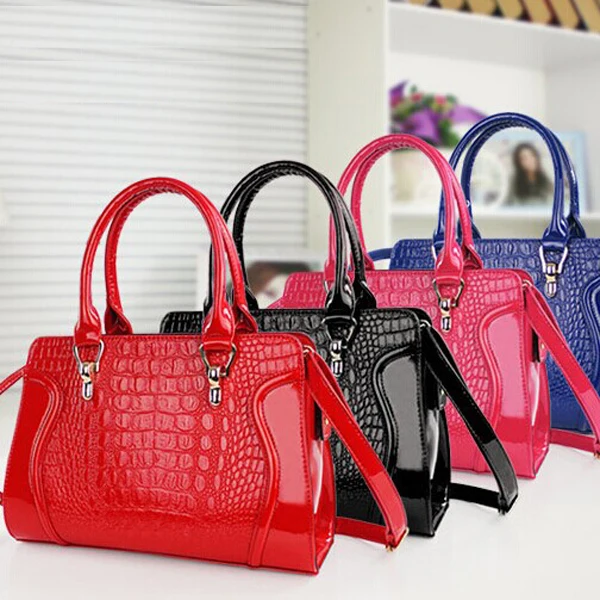 Designer Red Patent Leather Handbags | semashow.com