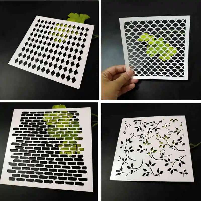 Jewelry & Beauty Mudcloth Stencil Clay Stencil Cookie Stencil Texture ...