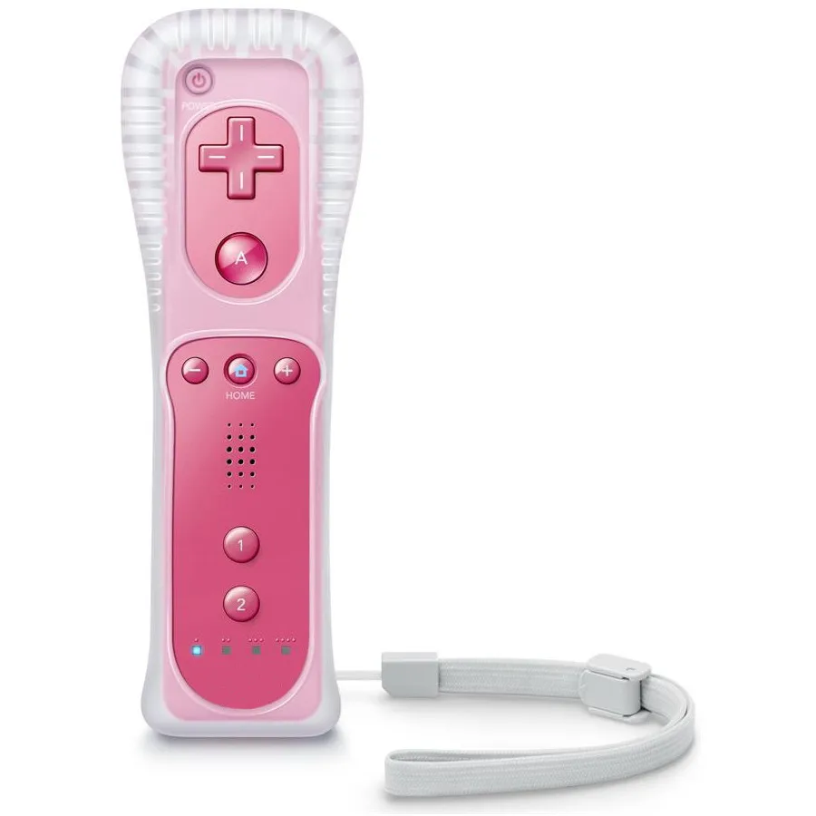 Pink 2 in 1 Remote Controller Built in Motion Plus + Nunchuck for ...