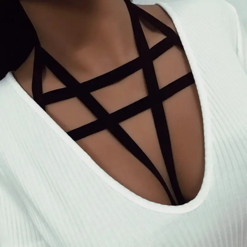 Buy Sexy Bandage Bra Women Fashion Ladies Halter