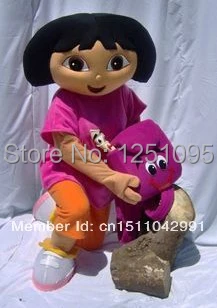 Dora The Explorer Mascot Costume