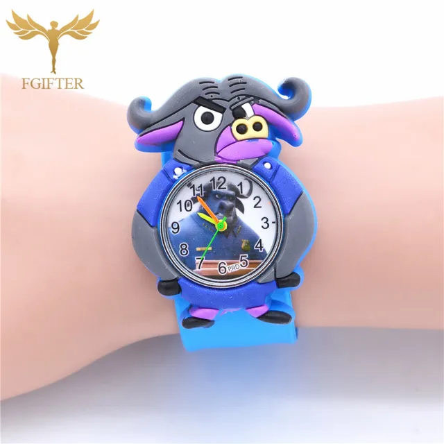 Cute Animal Watches Sloth Design Child Wristwatch Colorful Pattern ...